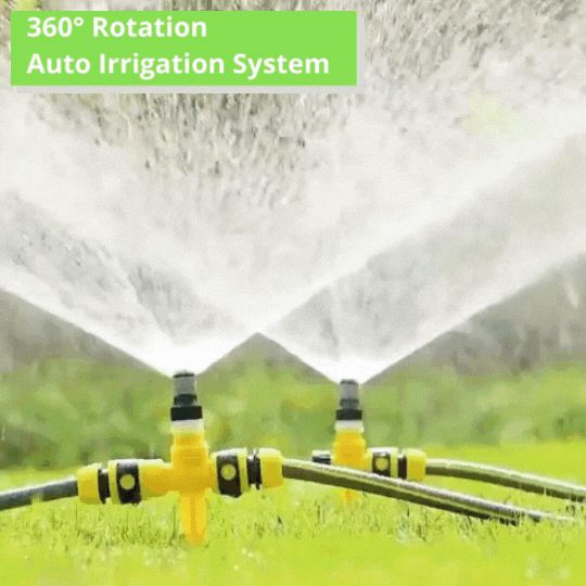 🔥Buy 1 Get 1 Free💦360° Rotation Auto Irrigation System – somefune