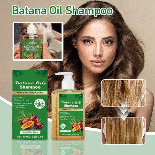 ⏰Last Day Hot Sale!!⌛🏆Buy 3 Get 2 Free 👧Batana Oil Shampoo with Rosem ...