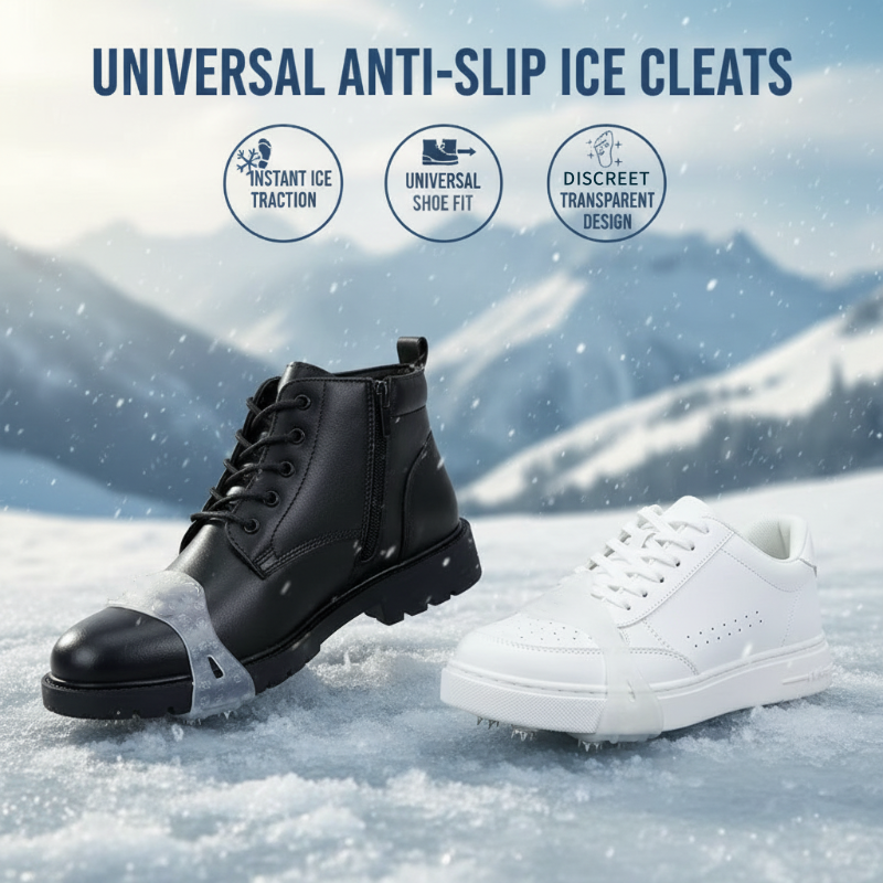 🎁2025 Limited Time Sale 50% Off🔥Universal 5-Tooth Ice Cleats for Shoes ...